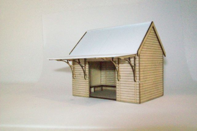 Laser cut Model Buildings